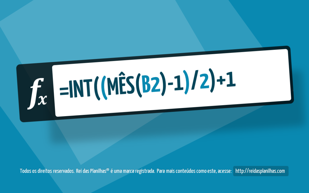 Como calcular o bimestre, trimestre, quadrimestre ou semestre de uma ...